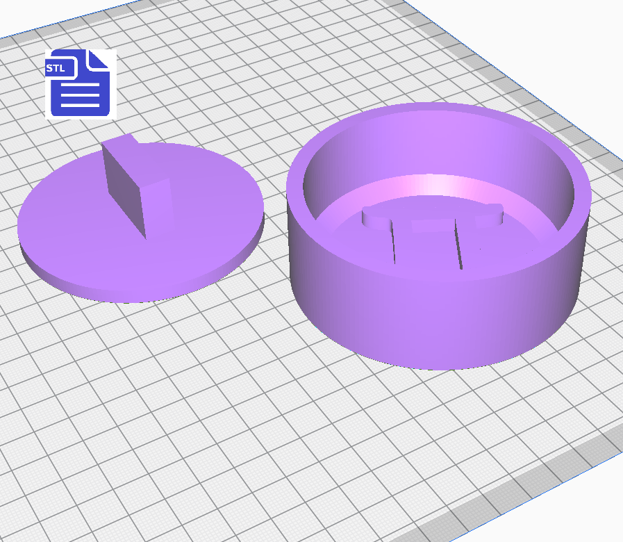 3D file Gemini Bath Bomb Mold Press ♊ ・3D printer design to download・Cults