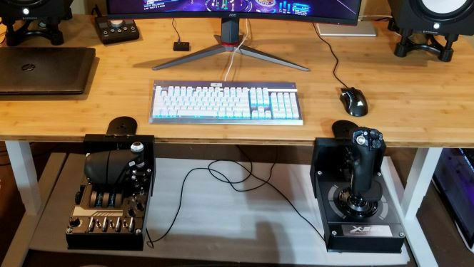 Free 3D file X55 X56 HOTAS Desk Clamp remix v3 🗜️ ・Template to download ...