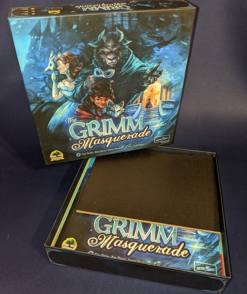 📦 The Grimm Masquerade Board Game Box Insert Organizer・Free STL File ...