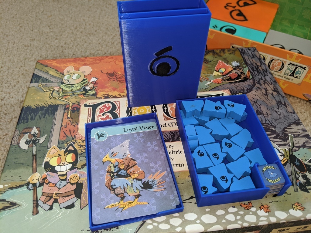 📦 Root and Riverfolk Expansion Board Game Box Insert Organizer・Free STL ...