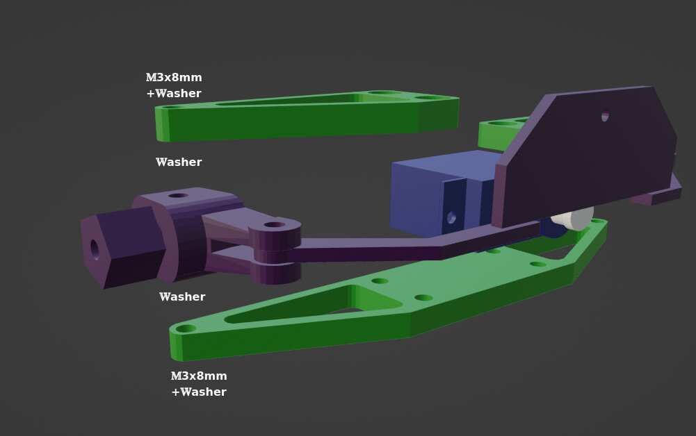 Free STL file Fully 3D printable 1/18 rc car chassis that doesn't need ...