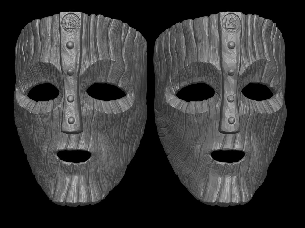 🎬 Loki mask from the movie "The Mask"・Free 3D File for ・Cults