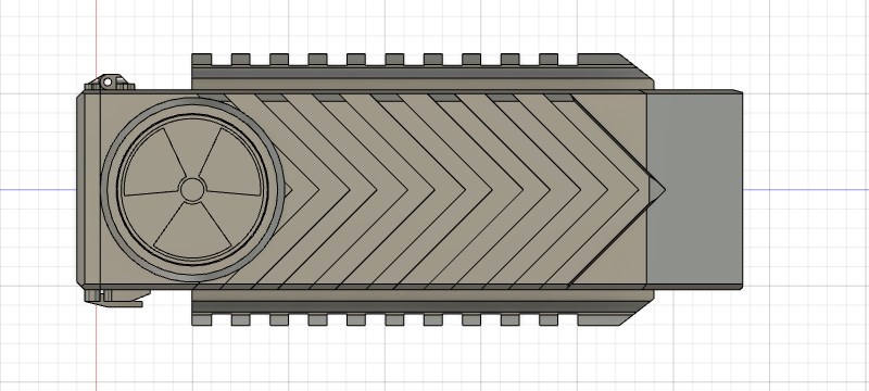 🔫 Airsoft BIG!!! battery box for picatinny rail・Free 3D File for ・Cults