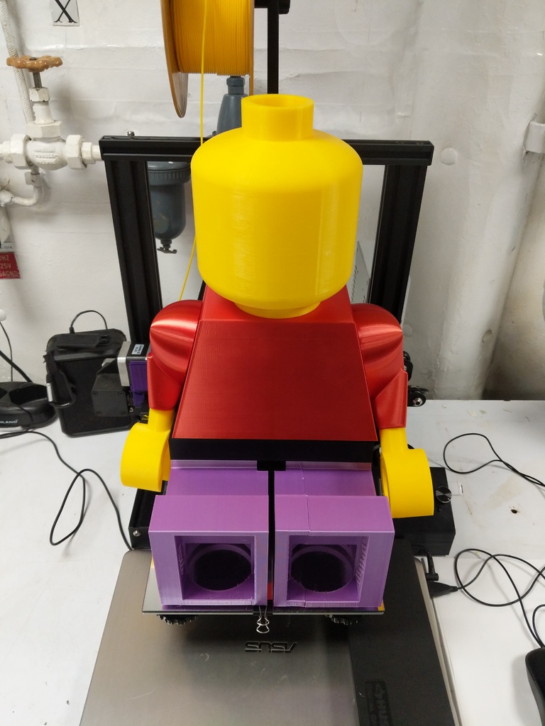 👨 HUGE Lego man・Free 3D File for ・Cults