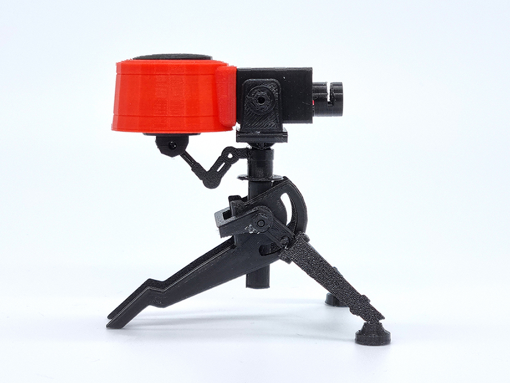 🎚️ Team Fortress 2 Level 1 Sentry - "Fixed"・Free STL File for ・Cults