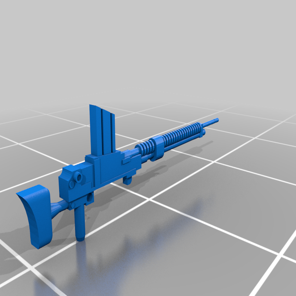 🔫 Type 97 japanese medium machine gun 1:56 / 28mm・Free 3D File for ・Cults