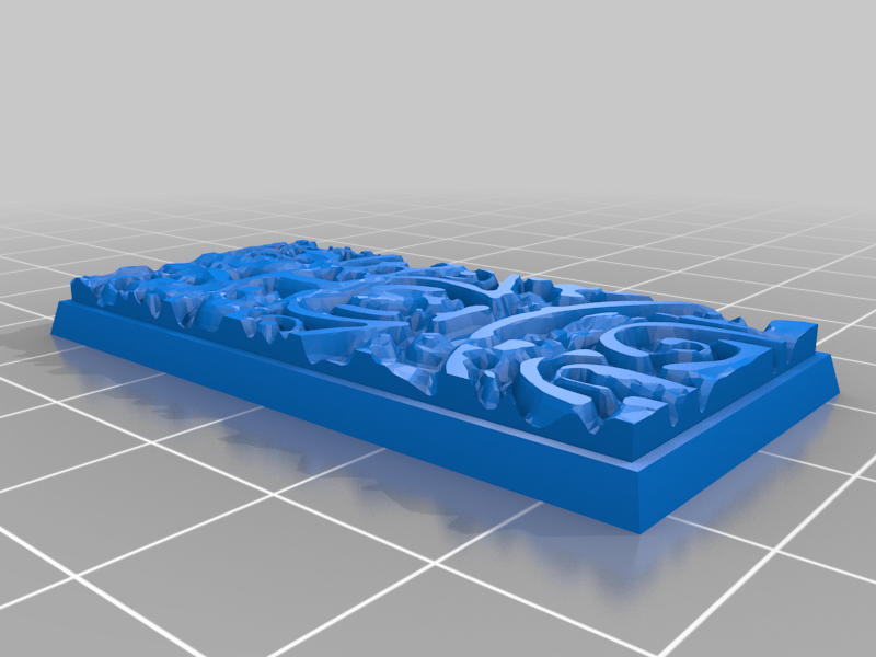 Free 3D file Aztec 25x50mm rectangular bases ⚔ ・3D printer model to ...