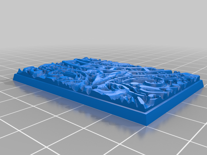 Free 3D file Aztec 40x60mm rectangular bases ⚔ ・Design to download and ...