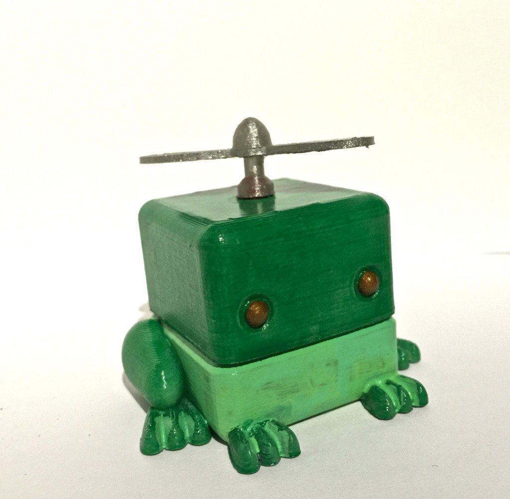 3D printable Frog Cubimal・Cults
