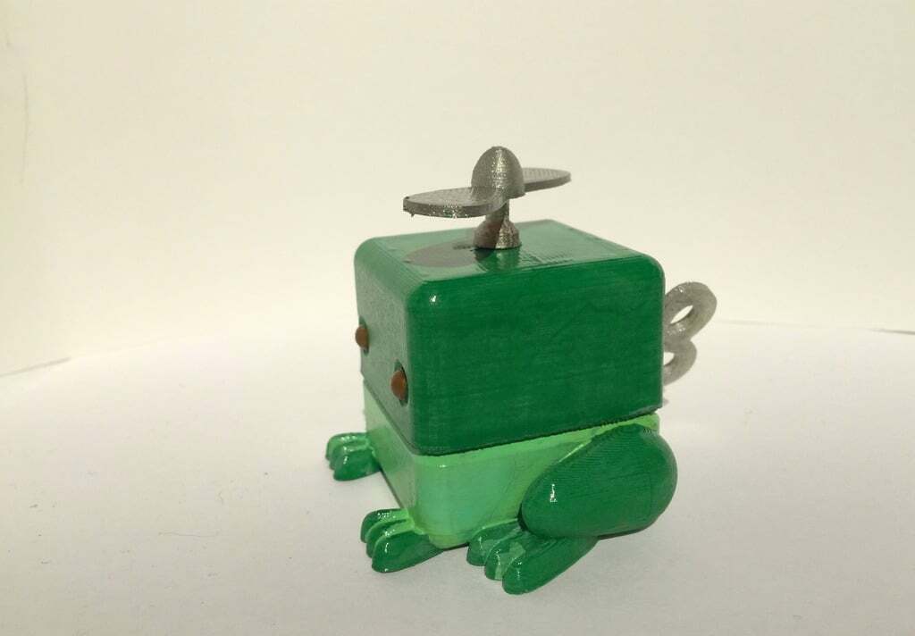 3D printable Frog Cubimal・Cults