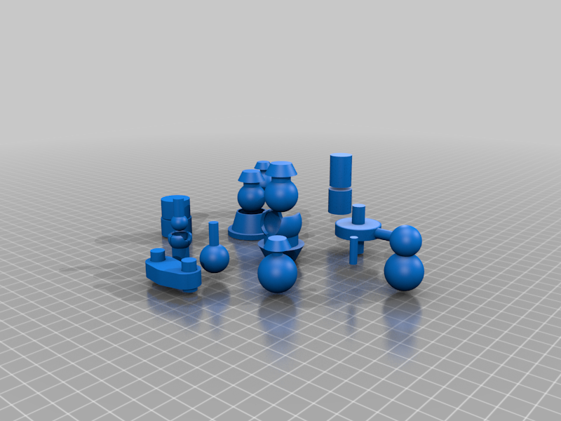 👽 Joints and Pins・Free STL File for ・Cults