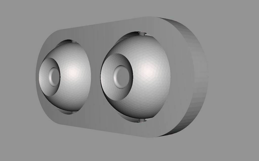 👁️ Puppet Side To Side Eye Mech・Free 3D File for ・Cults