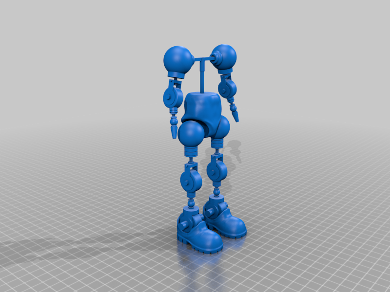 🤏 Small Soldiers Chip Hazard Armature・Free STL File for ・Cults