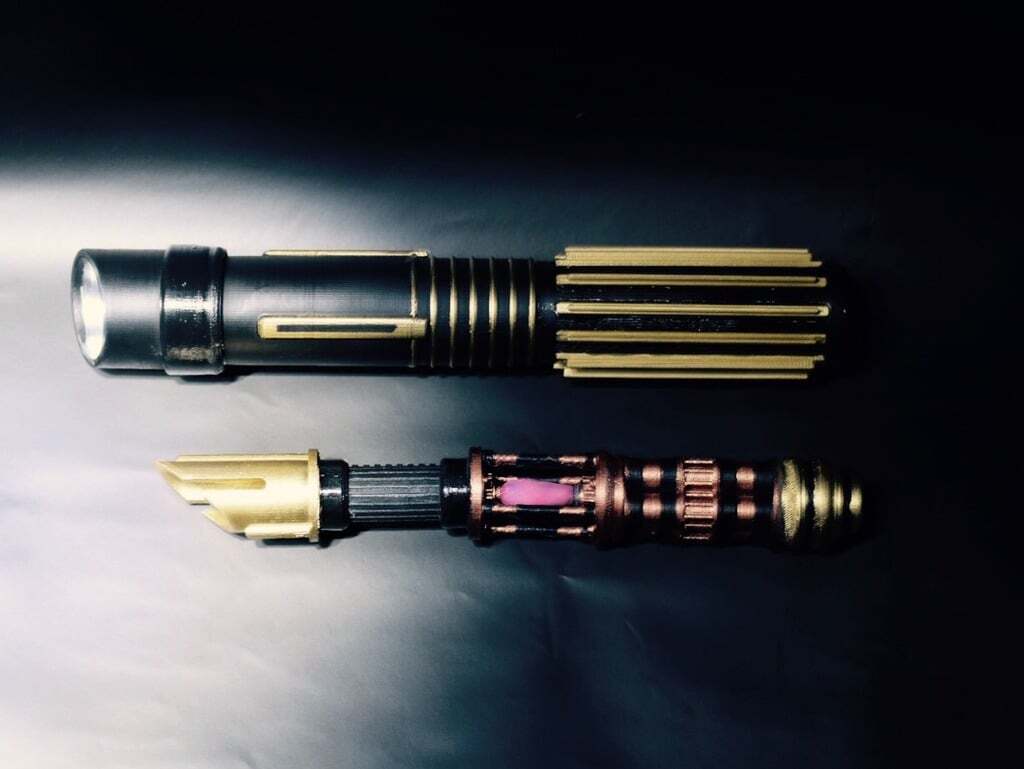 3D print Lightsaber with internal components mega project!・Cults