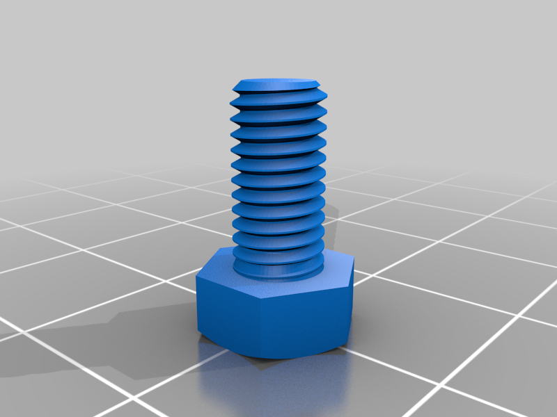 Free STL file M5x10 Bolt 🔩 ・3D print model to download・Cults