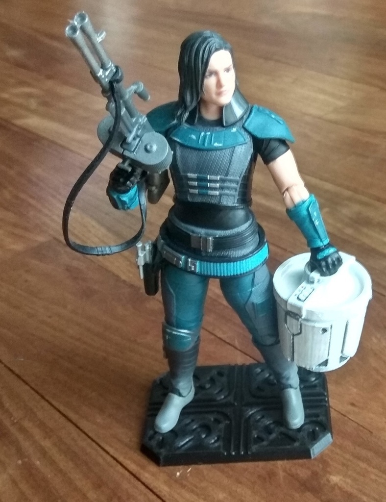 Baseplate for 6 inch action figures・Free STL File for ・Cults