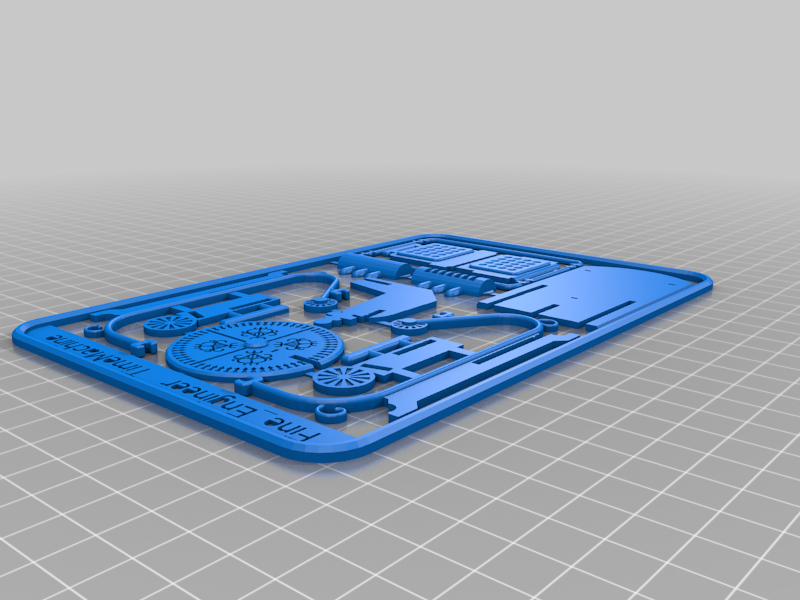 Free STL file The time Machine kit card HG Wells 🧸 ・3D printable model ...