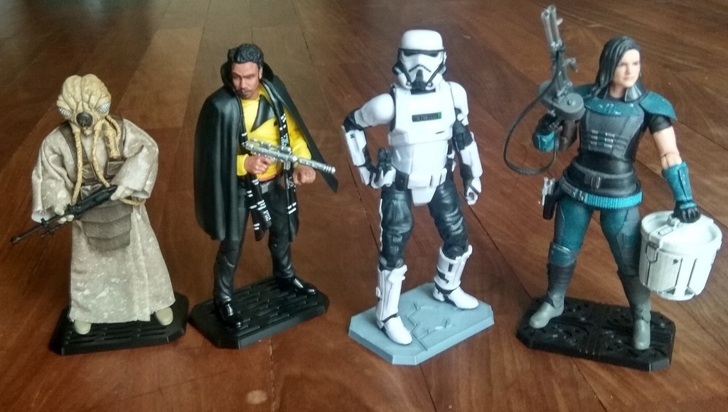 Baseplate for 6 inch action figures・Free STL File for ・Cults