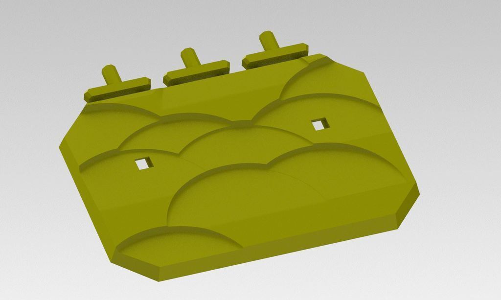 Baseplate for 6 inch action figures・Free STL File for ・Cults