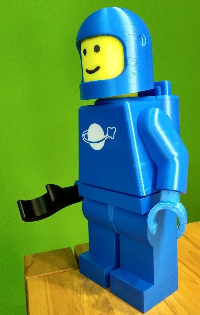 Free STL file Lego Classic Space Astronaut 10:1 🛰 ・3D print design to ...