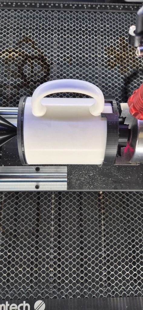 Free 3D file Rotating device for rotating axis to engrave cups CO2 ...