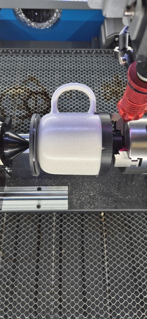 Free 3D file Rotating device for rotating axis to engrave cups CO2 ...