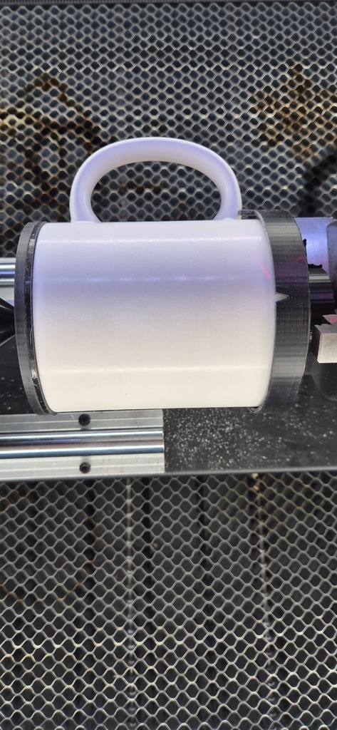 Free 3D file Rotating device for rotating axis to engrave cups CO2 ...