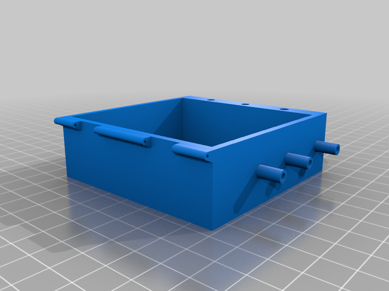 🧲 Magnet Box with Tackle Box Style Hinge・Free 3D File for ・Cults