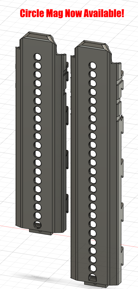 Free Stl File Adventurer Mags Half Dart Mags By Vulkan For Nerf 🎯 ・3d