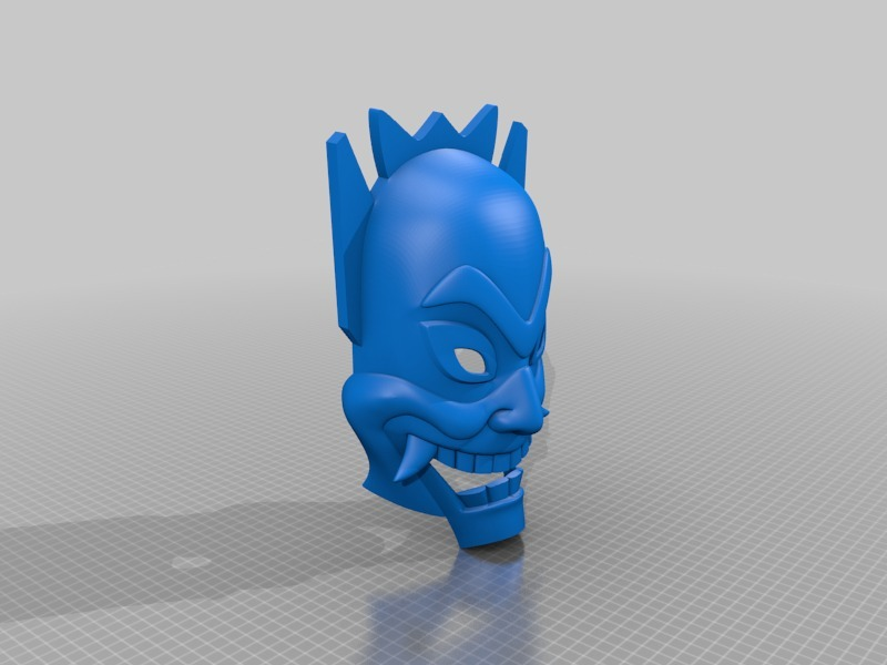 🔥 Blue Spirit Mask - Avatar: The Last Airbender・Free 3D File for ・Cults