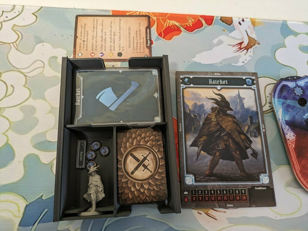 Free 3D file Gloomhaven Jaws of the Lion Character box 🦁・3D printer ...