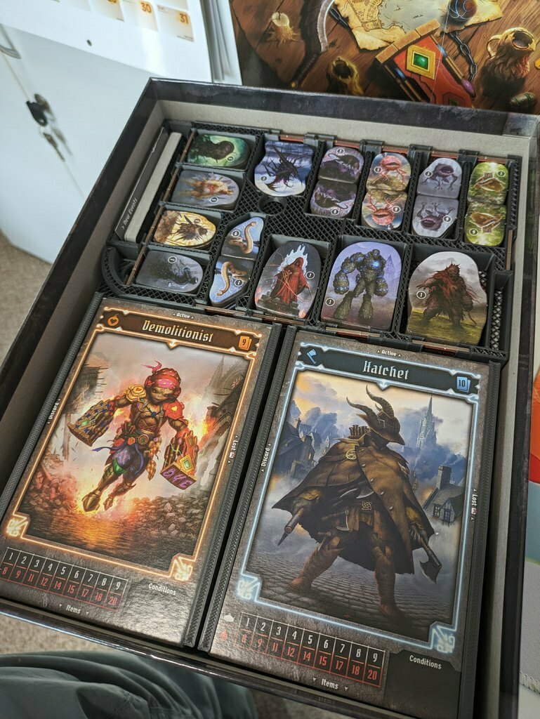 Free 3D file Gloomhaven Jaws of the Lion Character box 🦁・3D printer ...