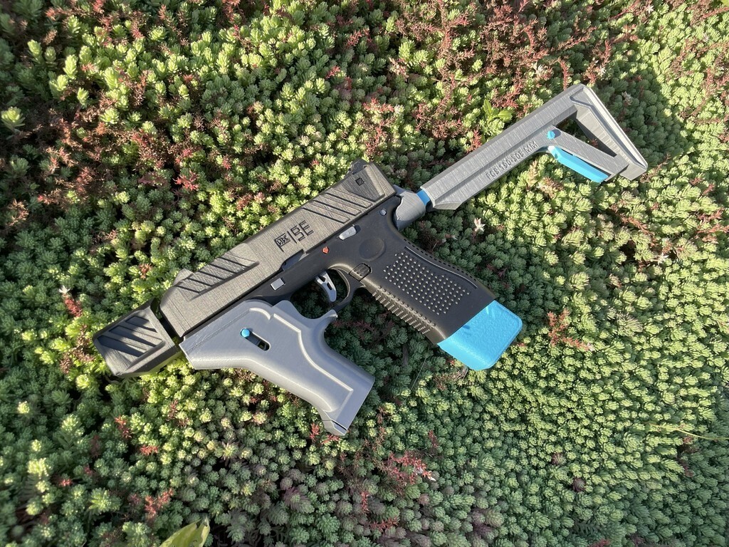 🔫 Myuto Flick 19E (Enhanced) - Funktionierende Spielzeugpistole ...