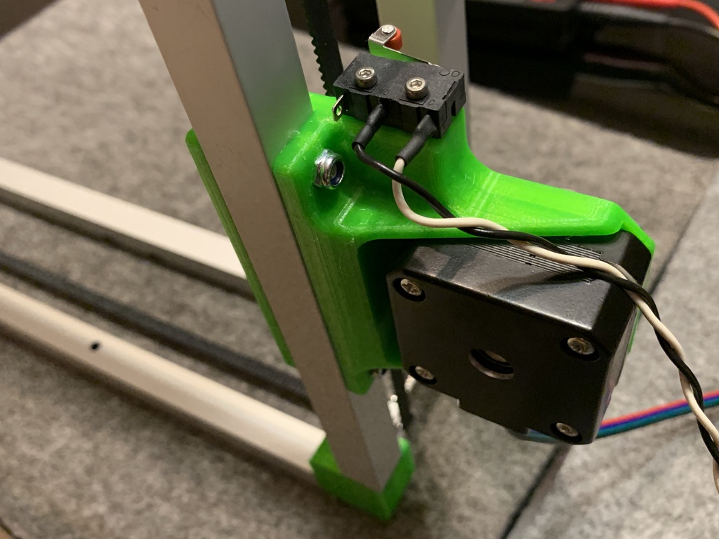 Free 3D file K40 Laser Tisch motorgetrieben / K40 motorized lasertable ...