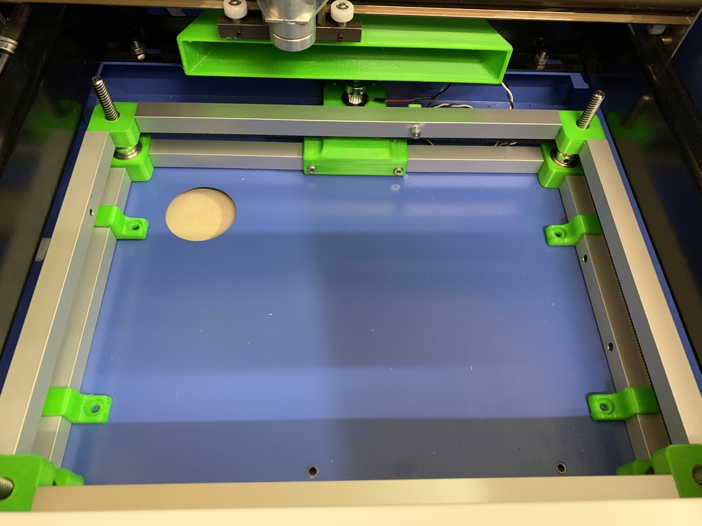 Free 3D file K40 Laser Tisch motorgetrieben / K40 motorized lasertable ...