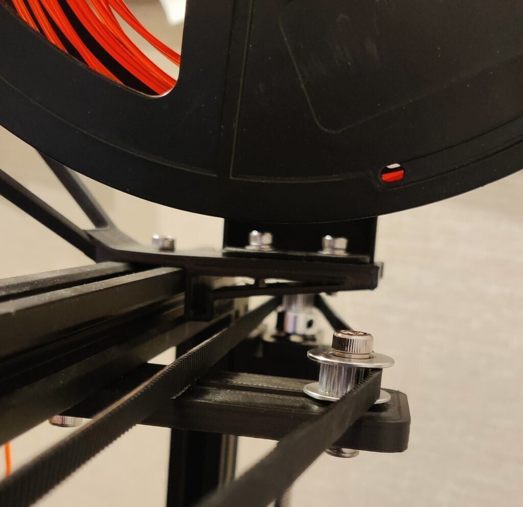 Free 3D file Aquila / Ender spool mount 90 degrees for direct drive ...