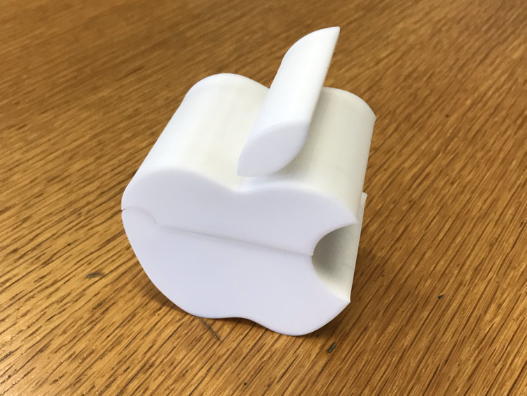 3D printable Apple Logo Flip-top Box・Cults
