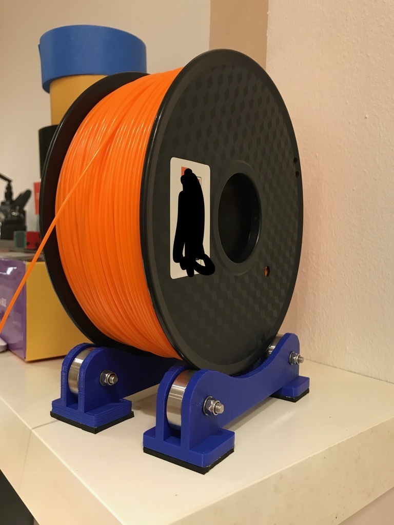 Free 3D file 3D Printing Filament Spool Holder with Ball Bearings 🪢 ・3D print object to download ...