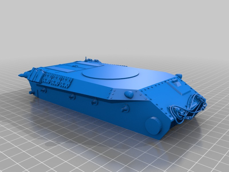🪖 Carro P43 bis - tank・Free 3D File for ・Cults