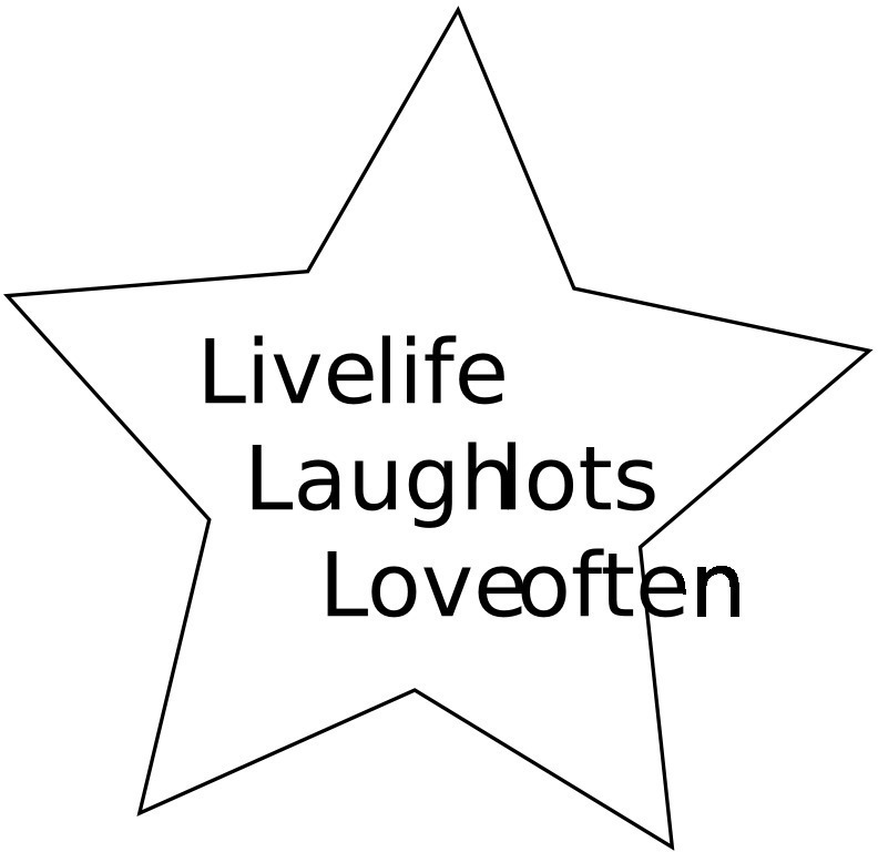 Free 3D file Live life, Laugh lots, Love often ️‍🔥 ・3D printer design ...