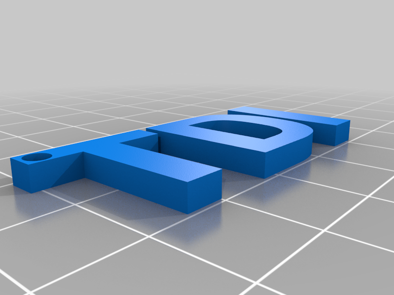 Free 3D file TDI Llavero keychain 🗝️ ・3D printing design to download・Cults