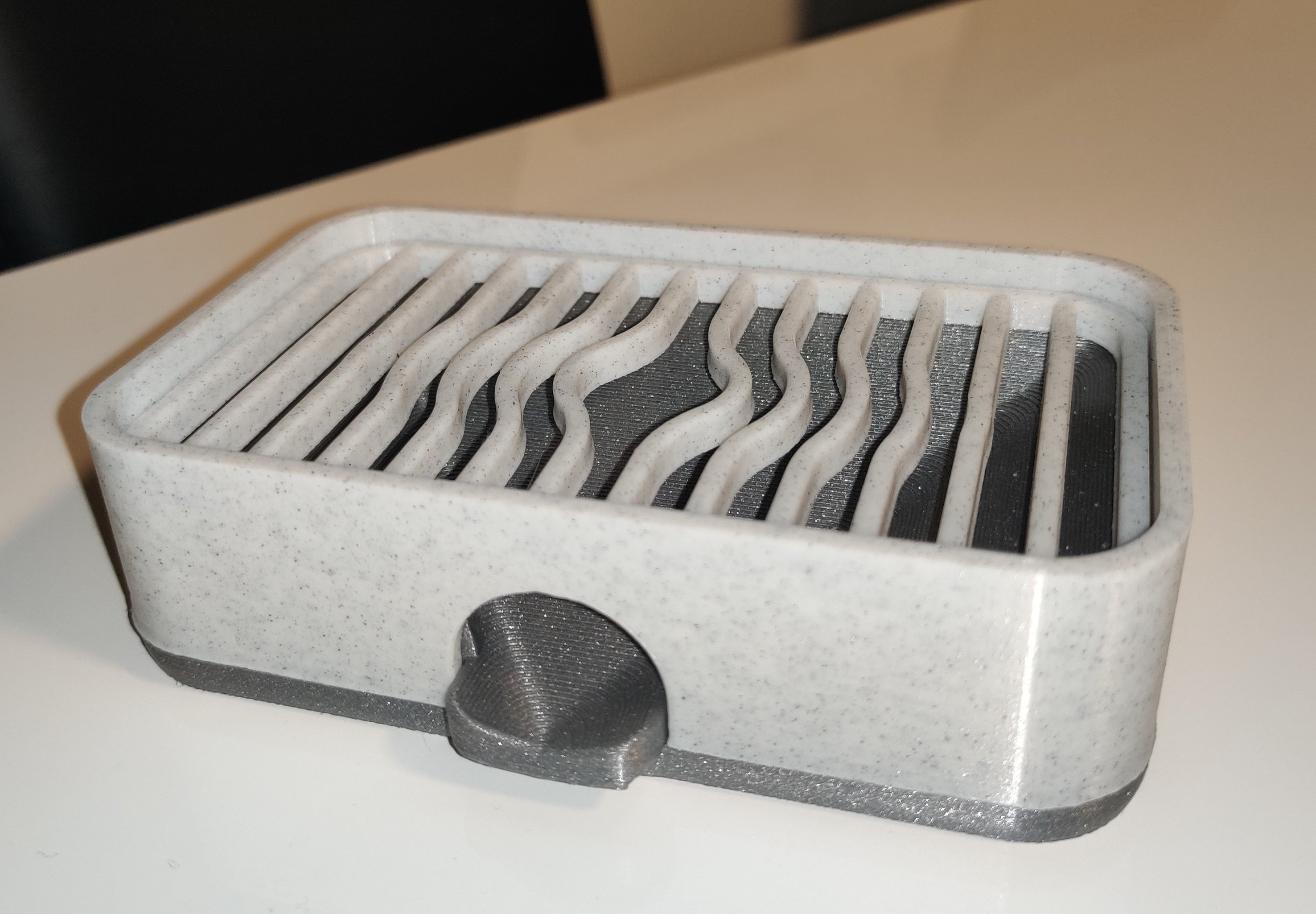 Impresión 3D Jabonera con escurridor・Cults