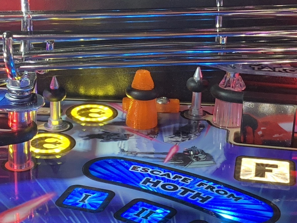 ⭐ Stern Star Wars Pinball Outlane Ball Saver・Free 3D File for ・Cults