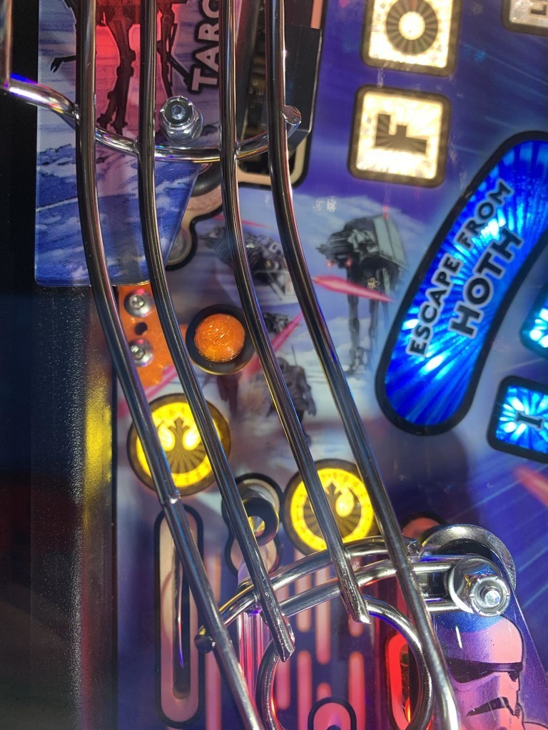 ⭐ Stern Star Wars Pinball Outlane Ball Saver・Free 3D File for ・Cults