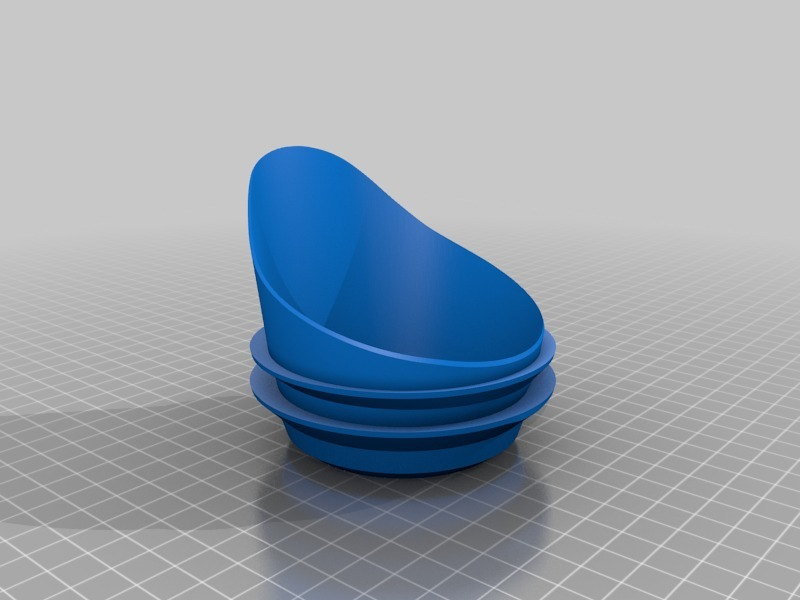 Free STL file rain hoods v01 (Sigma 30mm 1.4 dc lens_a6500) 🌧️ ・3D ...