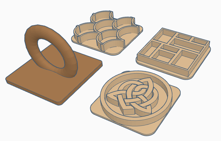 Free 3D file Zen Garden Sand Stamps 🎨 ・Object to download and to 3D ...