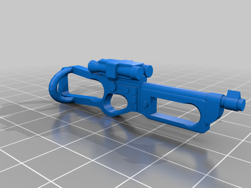 ⭐ Chewbacca Bowcaster for vintage figure - Star Wars Kenner・Free STL ...