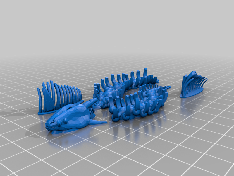 🐉 Krayt Dragon Skeleton・Free STL File for 3D printing・Cults