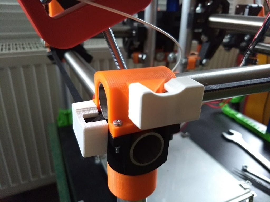 3D printing MPCNC Belt mount tensioner allowing for pipe・Cults