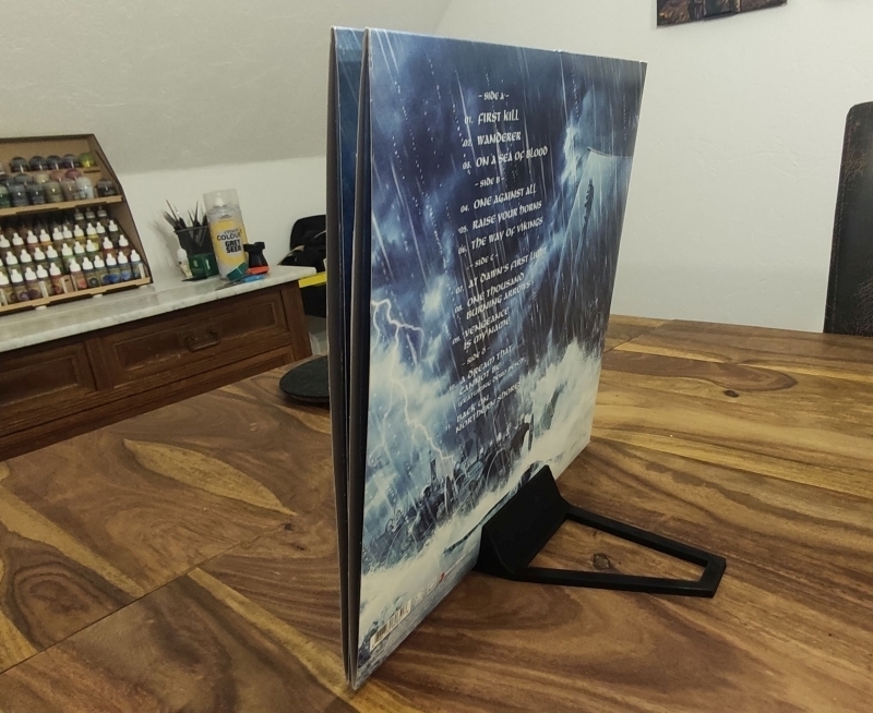 ⏺️ Vinyl Stand for big Double LPs・Free 3D File for ・Cults